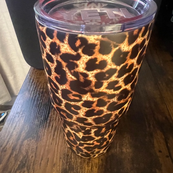 Yeti | Dining | Yeti Leopard Print Tumbler | Poshmark
